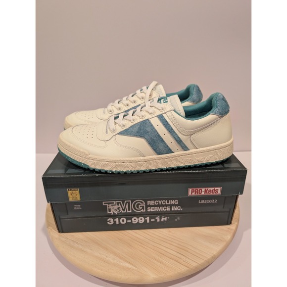 Keds | Shoes | Pro Keds Sky Hawk Low Tmg White Green Mens 95 Ph6755 ...